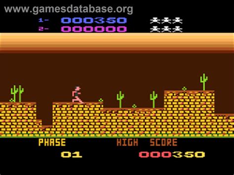 Aztec Challenge Atari 8 Bit Artwork In Game