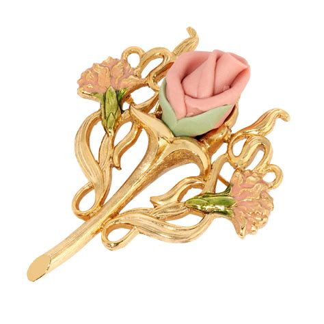 Porcelain Rose Collection Porcelain Jewelry 1928 Jewelry
