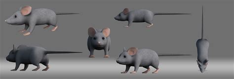 Cartoon Mouse 3d Model 20 Max Free3d