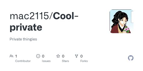 Github Mac Cool Private Private Thingies