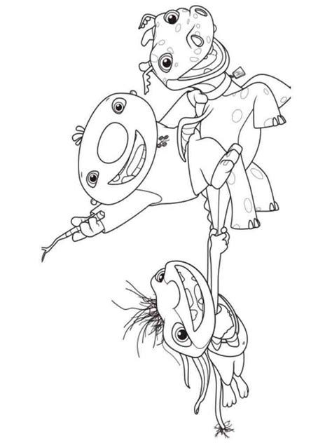 Wallykazam Coloring Page