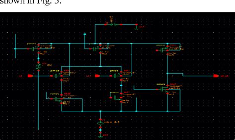 Figure 3 From Design Of Op Amp Comparator And D Flip Flop For Fifth Order Continuous Time Sigma