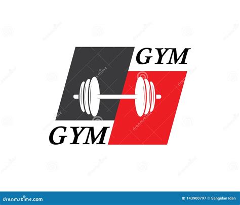 Bodybuilder Logo Template Vector Object And Icons For Sport Label Gym