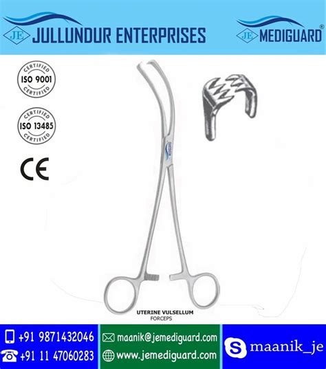 Uterine Tenaculum At Best Price In New Delhi Id 2852403994462