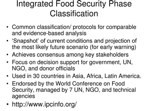 Ppt The New Food Security Assessment Tools Powerpoint Presentation
