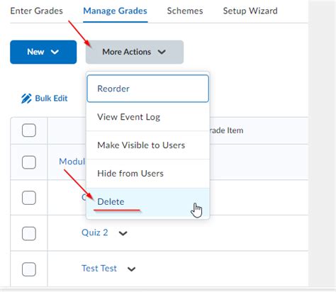 How Do I Delete A Duplicate Assignment In Grading Brightspace