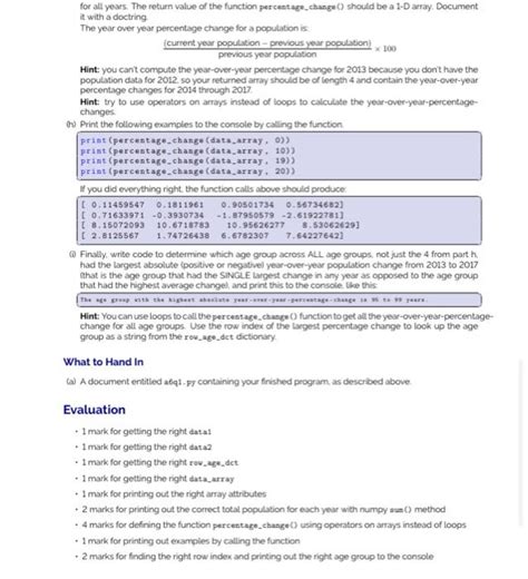 Solved Purpose To Practice Arithmetic With Arrays Degree Chegg