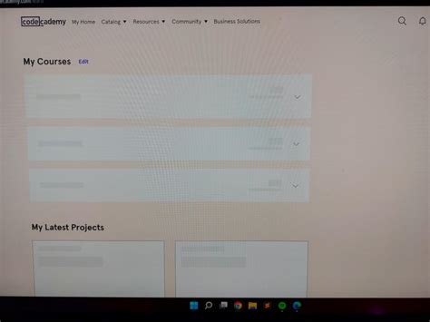 Looking For Help Codeacademy Wont Load The Content Properly R