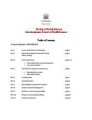 HSS1100WC Syllabus 2021 Winter Pdf Faculty Of Health Sciences Interdisciplinary Babe Of