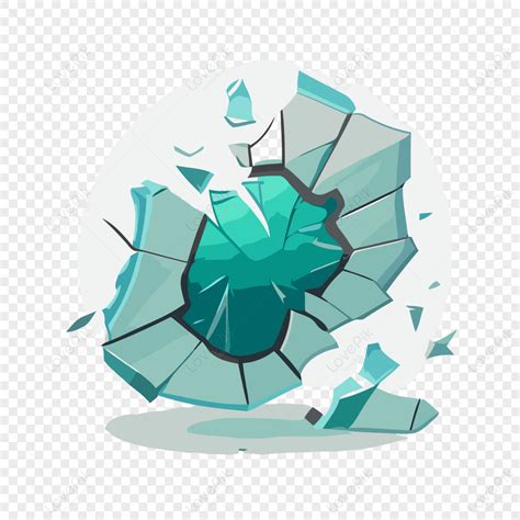 깨진 유리 벡터 상표 만화 클립 아트 Png 일러스트 무료 다운로드 Lovepik