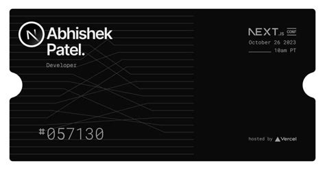 Abhishek Patel On Linkedin Join Abhishek Patel At Nextjs Conf