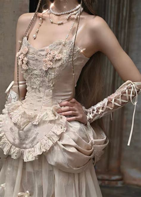 Rococo Ballerina Corset Anntique