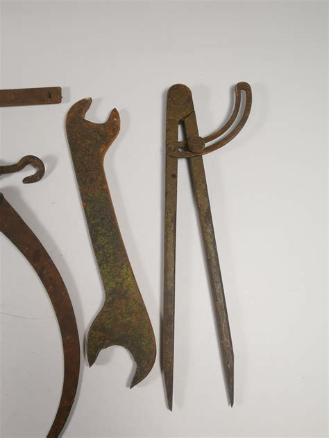 Vintage Lot Of 7 Different Rust Tools Etsy