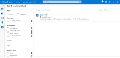 Discovering Data Assets With Glossary Terms In Azure Purview