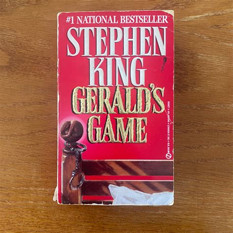 Geralds Game Stephen King Rumorbooks