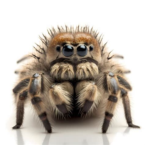 Tarantula Isolated White Generative Ai Stock Illustration