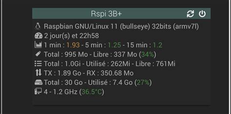 Optimisation Rspi3b Cpu Chargé Utilisation Du Core De Jeedom