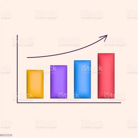 3d Diagram Design Social Media Marketing Concept Vector Render