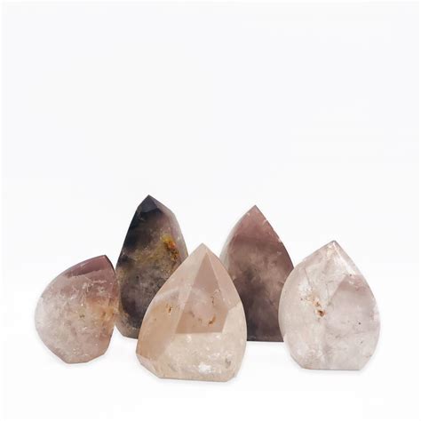 Lithium Quartz Tumbled Mini 100g Bag Minec Wholesale Minerals