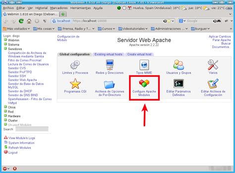 Usuariodebian Webmin Apache2 Urls Amigables