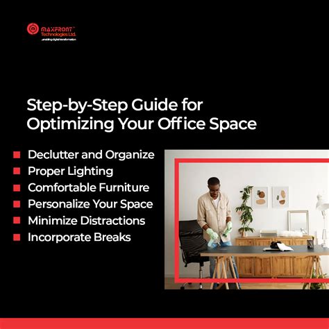 Optimizing Your Office Space For Maximum Productivity A Step By Step