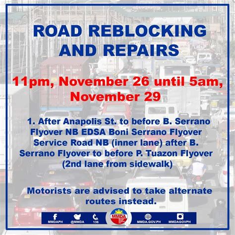 DPWH May Weekend Road Reblocking Sa EDSA DZIQ Radyo Inquirer 990AM