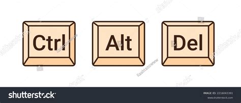 325 Ctrl Alt Del 이미지 스톡 사진 및 벡터 Shutterstock