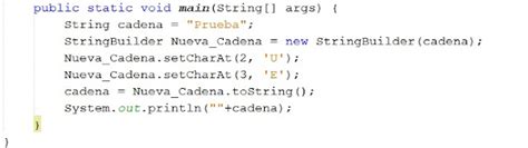Reemplazar Caracteres De Una Posici N En Un String Java