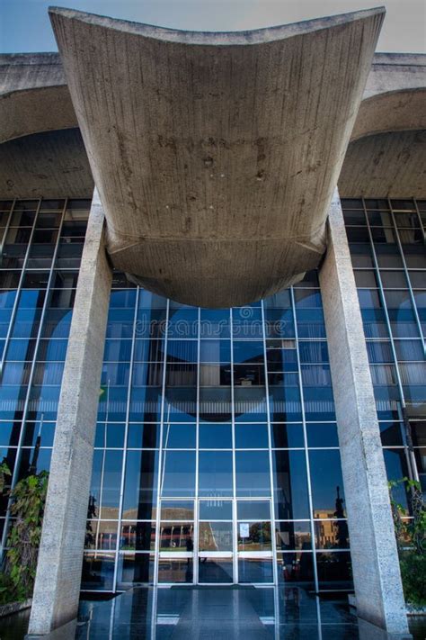 Cultural Complex Brasilia Brazil Editorial Stock Image Image Of