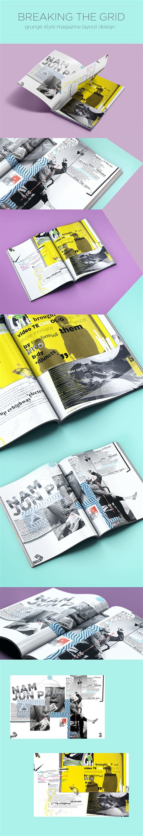 Breaking The Grid Behance