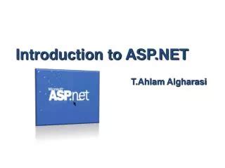 PPT - Introduction to ASP.NET PowerPoint Presentation, free download - ID:4775096