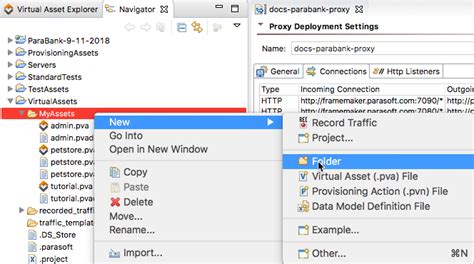 Adding Projects Virtual Assets And Responder Suites Soatest And Virtualize 20222 Parasoft