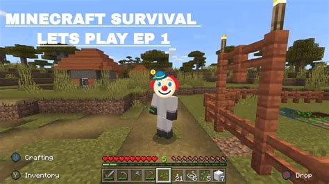 Minecraft Survival Lets Play Ep 1 Enderman Youtube