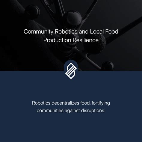 Community Robotics And Local Food Production Resilience → Scenario