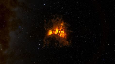 Frenzied Flame Nebula In Space Engine R Eldenring