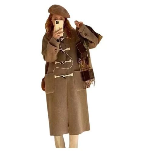 겨울 여성 떡볶이코트 빅사이즈 캐시미어 핸드메이드 여친룩 여자 코트 더플 롱코트 코디 반코트 아우터 여학생 티몬