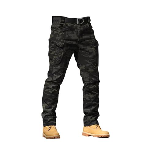Wendoximz Flex Camo Cargo Pants For Men Baggy Cargo Pants Men Mens