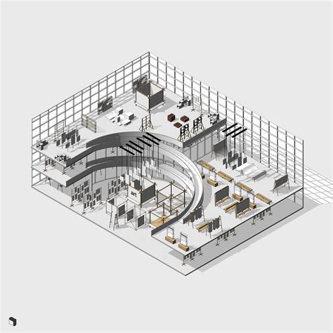 3d Model Revit Art Gallery Toffu Co 3d Model Revit Art Gallery Toffu Co