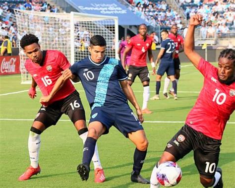 Resultado Del Partido Amistoso Guatemala Vs Trinidad Y Tobago Junio 2023