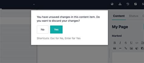 Prevent Losing Unsaved Changes Storyblok