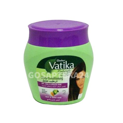 Dabur Vatika Маска с оливковым маслом миндалем и экстрактом хны 500 мл