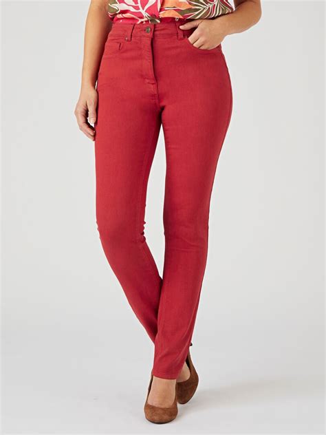 Slim Taille Haute Perfect Fit By Damart Damart Rouge Kiabi 5999€