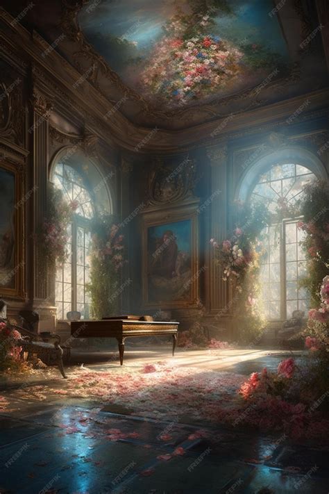 Premium AI Image | The room of the opera