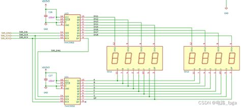 基于fpga的74hc595数码管驱动 csdn博客