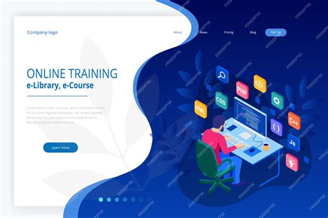 Novo Projeto De Codificação De Programador Isométrico Desenvolvedor