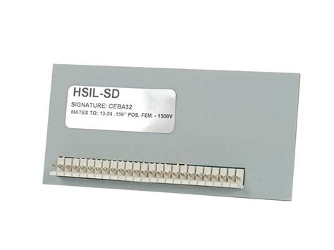 Square Post Single Row Shrouded Male Adapter Cirris Inc