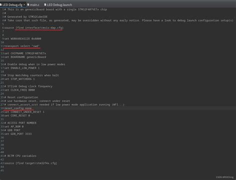 Linux 下如何使用stm32cubeide和cmsis Dap进行stm32仿真与烧录stm32cubeide Linux Csdn博客