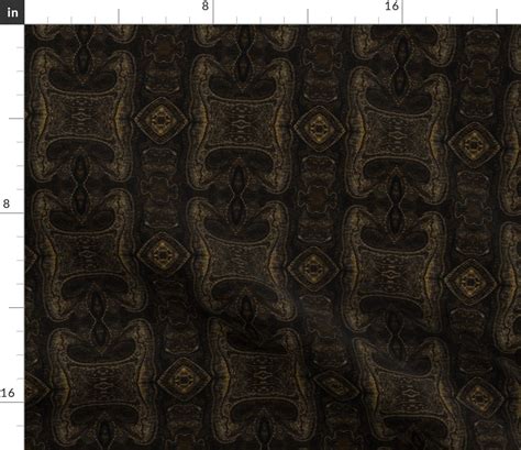 Dark Victorian Aesthetic Tapestry Effect Fabric Spoonflower