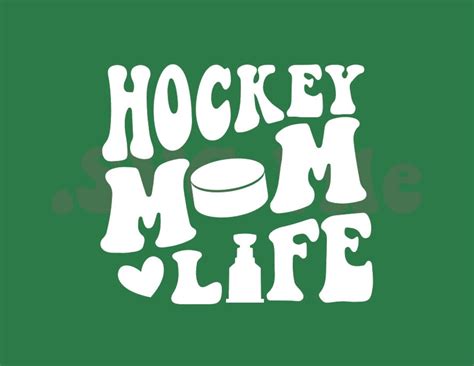 Svg File Hockey Mom Love Fun Sports Life Live Puck Stanley Trophy Cup