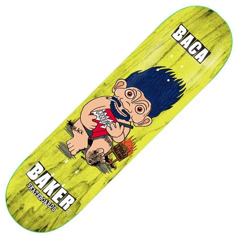 Baker Skateboards Baker Sammy Baca Troggs Skateboard Deck 8 0 Baker